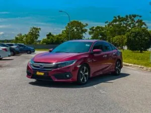 HONDA Civic FC VTEC turbo (Red) - SR Car Rental Group